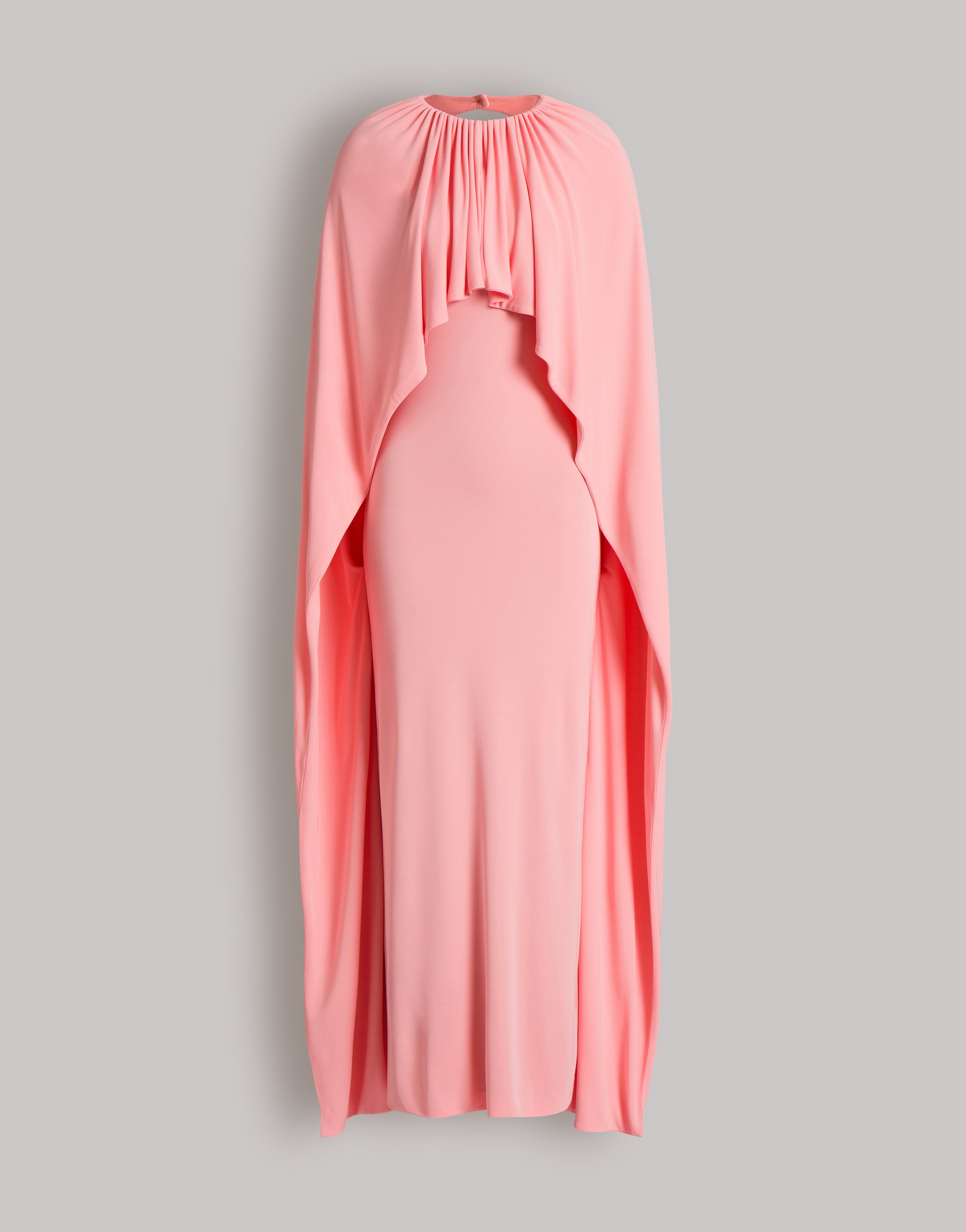 Viscose Jersey Column Gown with Back Cut-Out | Alberta Ferretti